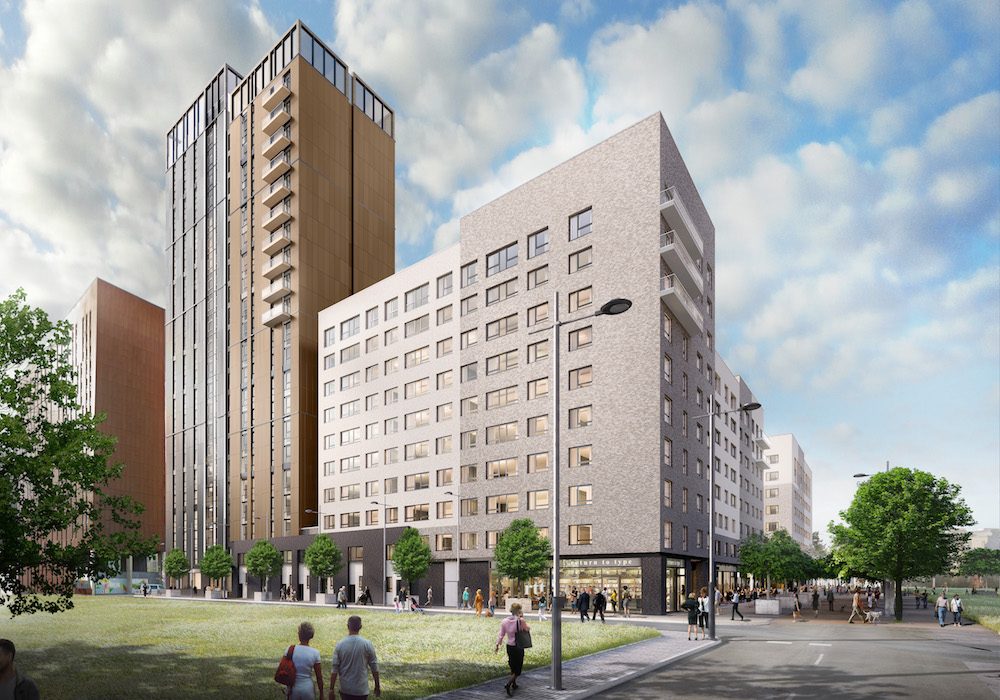 Square Gardens - First Street, Manchester - Design Fire Consultants ...