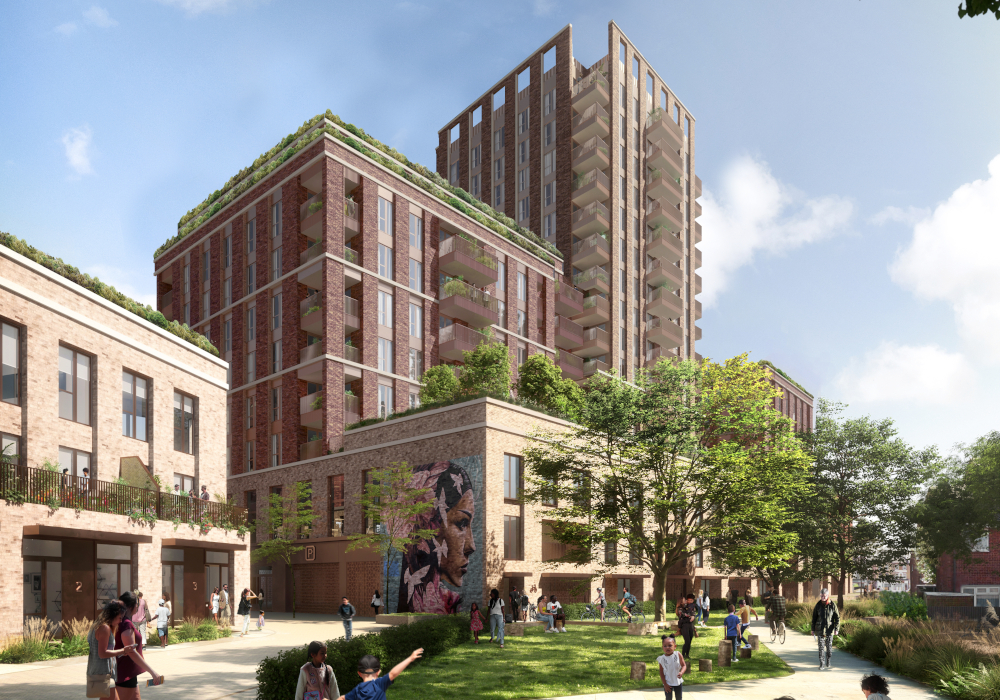 Blenheim Centre Redevelopment, London - Design Fire Consultants | Fire ...