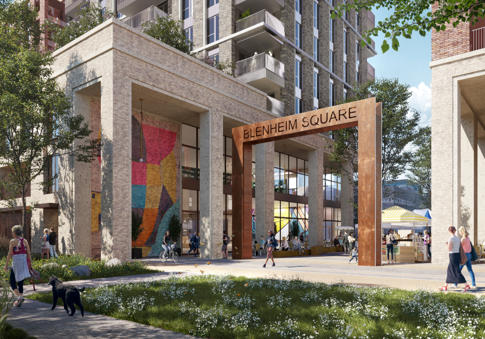Blenheim Centre Redevelopment, London - Design Fire Consultants | Fire ...